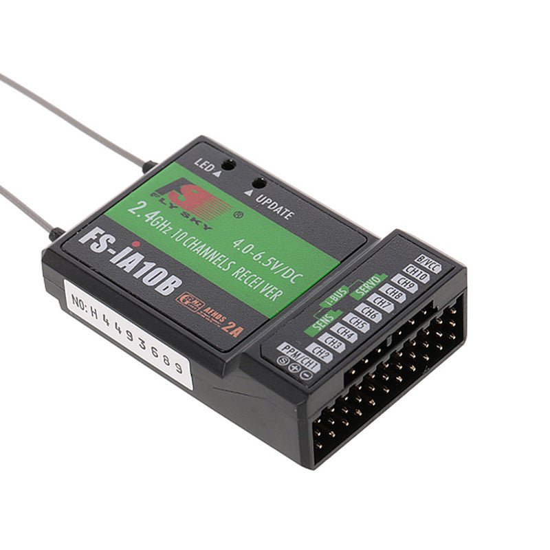 Flysky FS-IA10B Telemetry Receiver iBUS, SBUS, PPM and PWM – Hobbymate ...