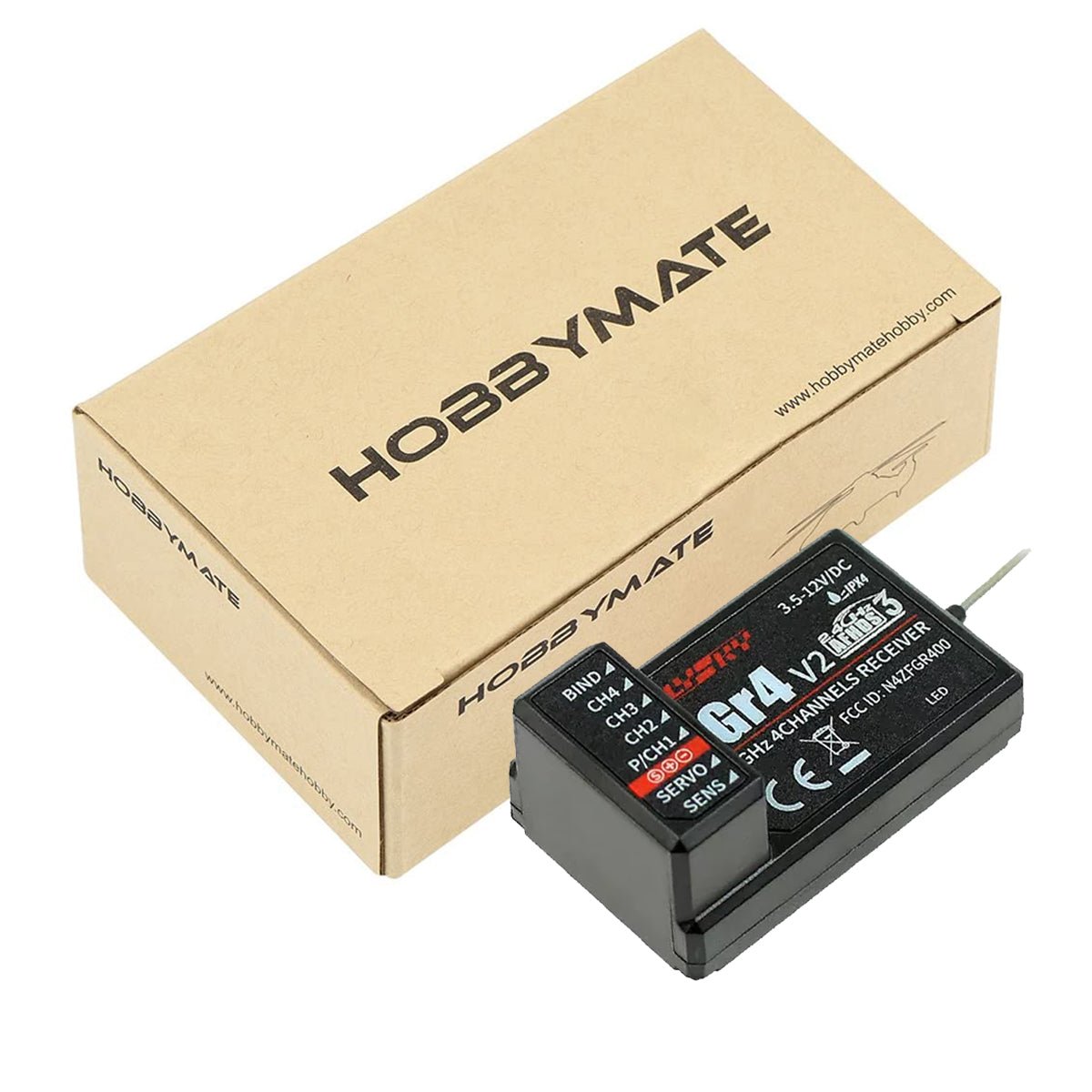 Flysky Noble NB4 Receiver FS-FGR4 V2 4 Channels AFHDS3 – Hobbymate Hobby