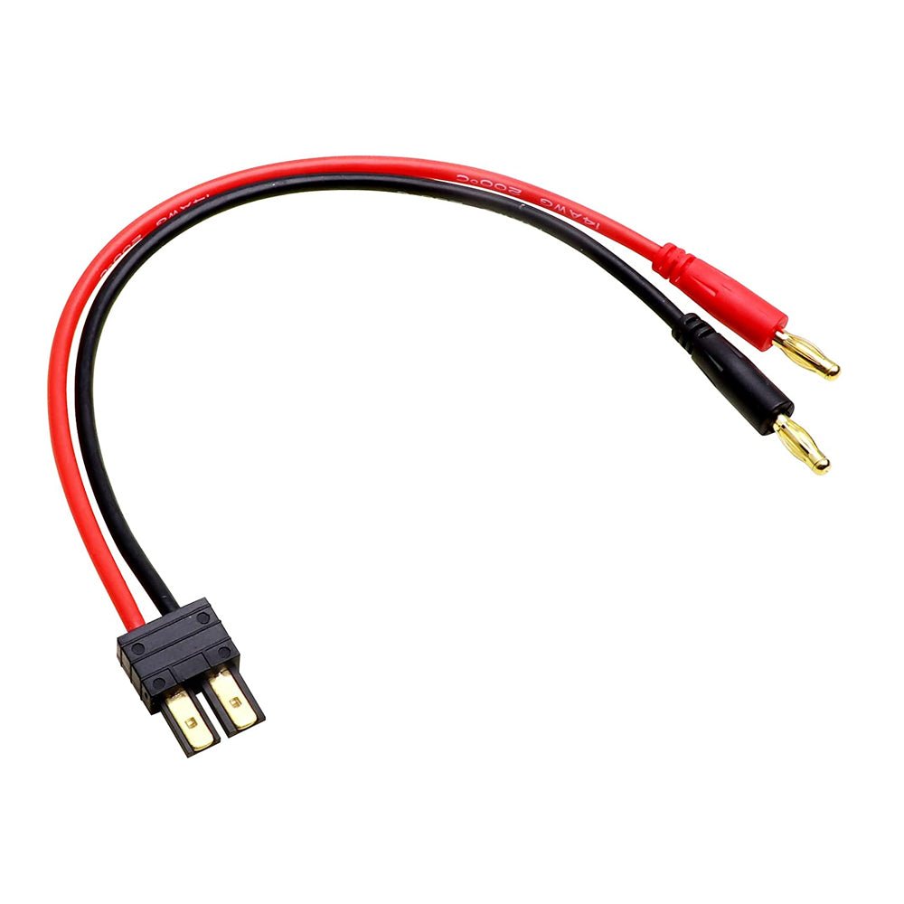 HOBBYMATE Rc Battery Charger Connection Cable TRX Male Plug - 4mm ...