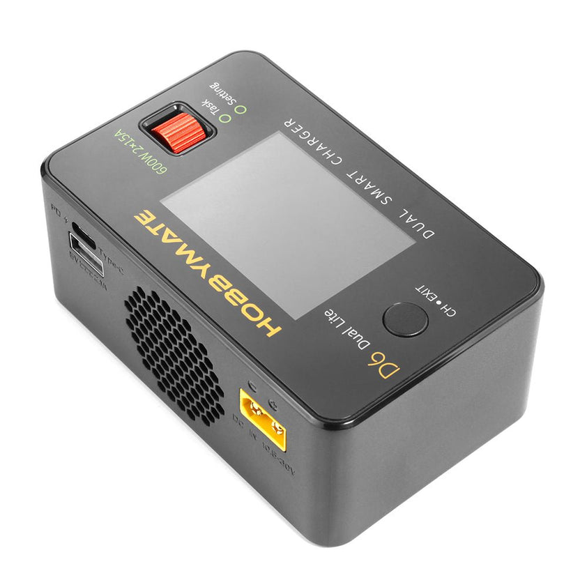 Rc Battery Charger D6 Dual Lite / Detachable AC Power Supply ...