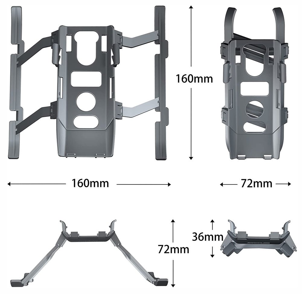Extended Landing Skid for DJI Mavic 3 / Mavic 3 Classic – Hobbymate Hobby