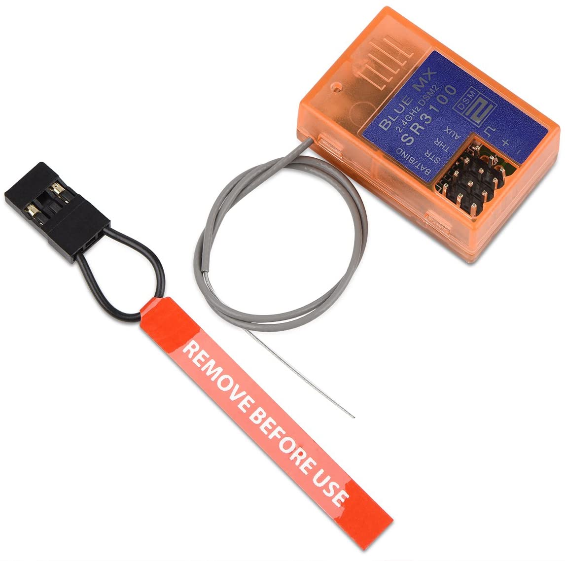 DSM2 DSMR Receiver for Spektrum DX3E DX2S DX3S DX3R DX4C DX5C DX6 ...